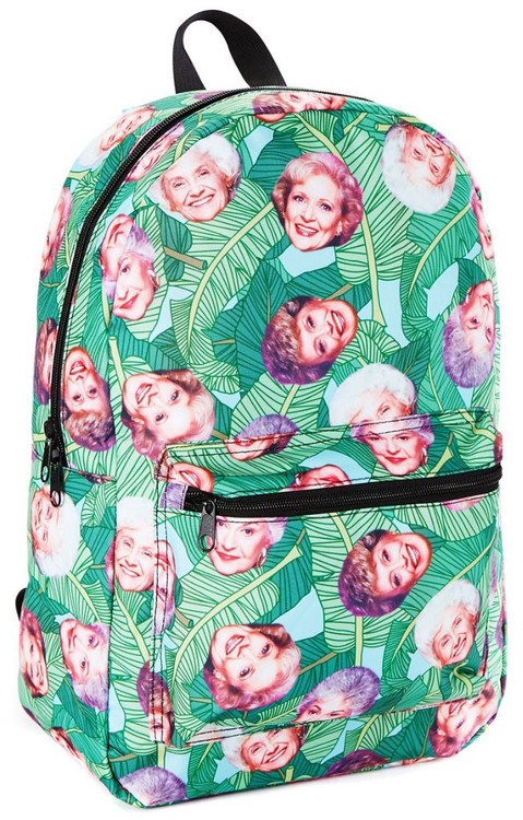 Golden Girls Tropical All Over Print Sublimated Backpack Bioworld LD ...