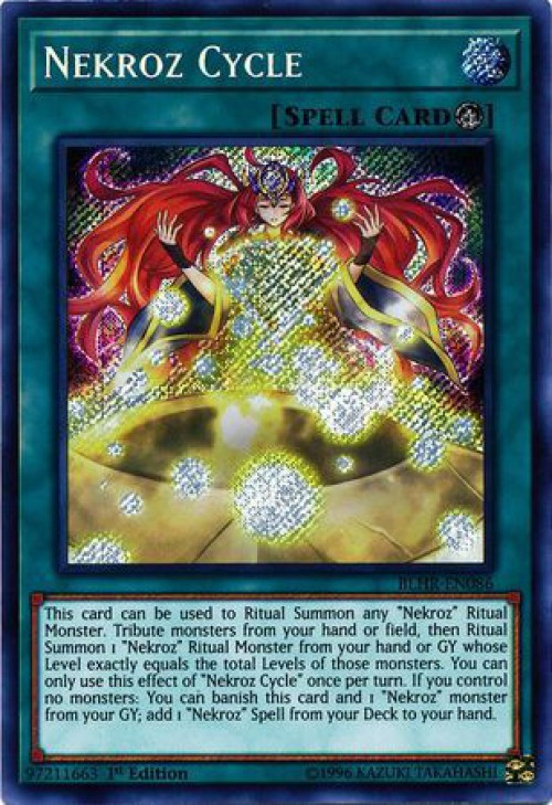 YuGiOh Battles of Legend Heros Revenge Single Card Secret Rare Nekroz ...