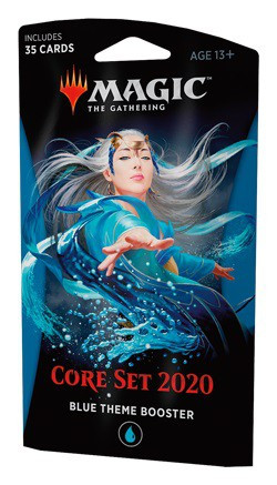 Magic The Gathering 2020 Core Set Theme Booster Blue Wizards of the ...
