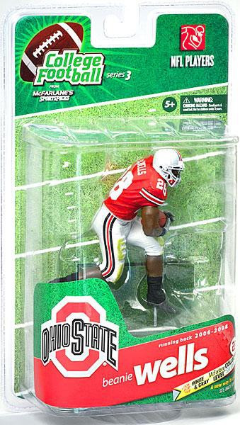 McFarlane Toys NCAA College Football Sports Picks Series 3 Beanie Wells ...