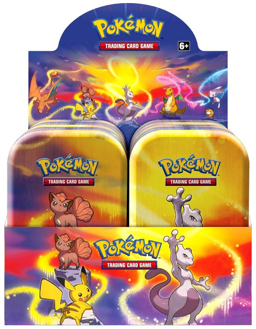 Pokemon Kanto Power Mini Tin Box 10 Tins Pokemon USA - ToyWiz