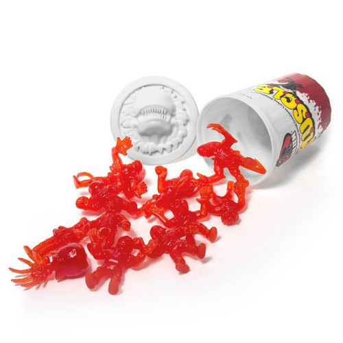 Alien M.U.S.C.L.E. Trash Can 1.75 12 Figure Set Blood Red Variant ...