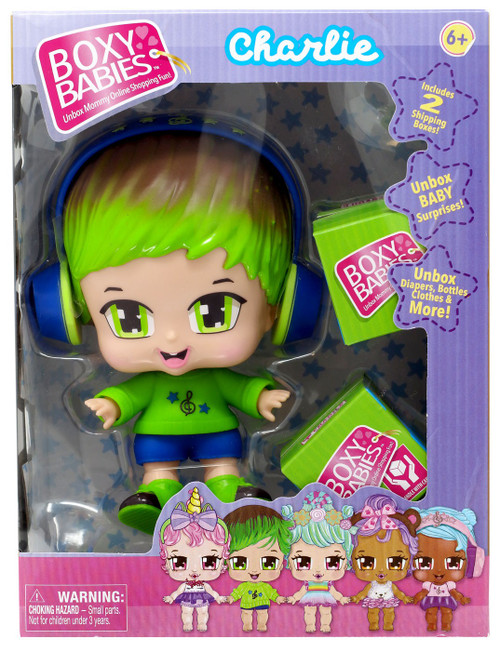 Boxy Girls Boxy Babies Charlie Doll Jay at Play - ToyWiz