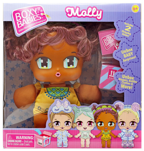 Boxy Girls Boxy Babies Molly Doll Jay at Play - ToyWiz