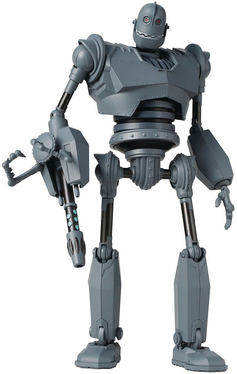 The Iron Giant Iron Giant 112 Diecast Action Figure Battle Mode Version ...
