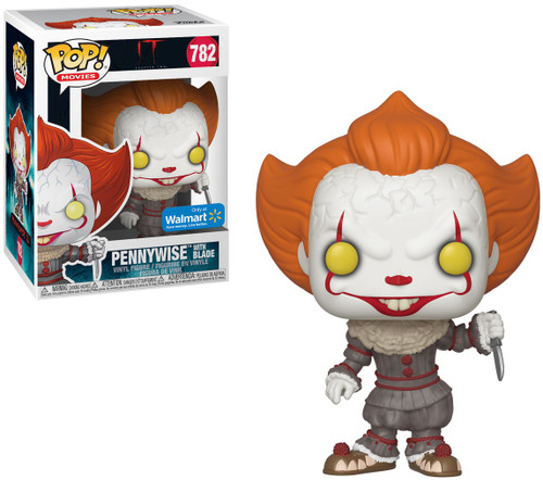 Funko IT Movie Chapter 2 POP Movies Pennywise with Blade Exclusive ...