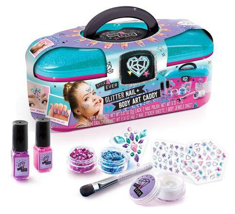 Style 4 Ever Glitter Nail Body Art Caddy Canal Toys - ToyWiz