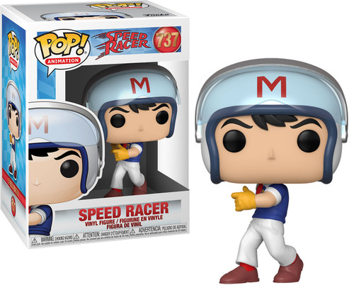 Funko Speed Racer POP Animation Speed Racer Vinyl Figure 737 in Helmet ...