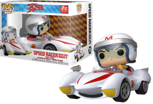 Funko Speed Racer POP Rides Speed Racer with Mach 5 Vinyl Figure 75 ...