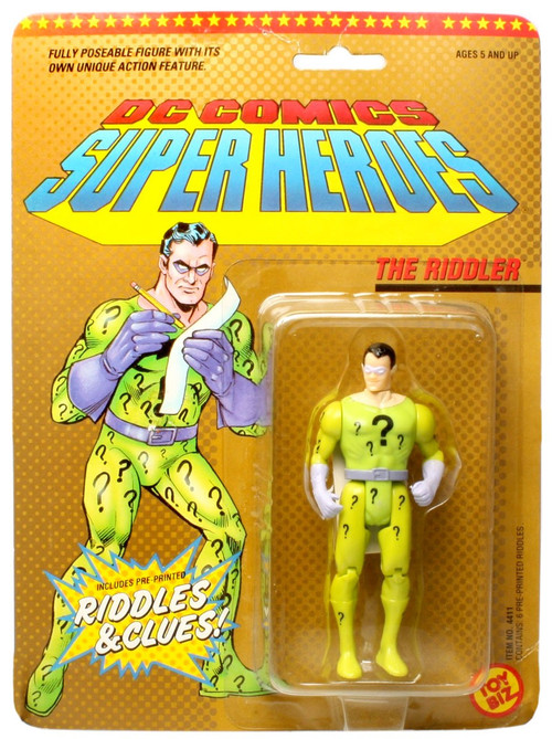 DC Super Heroes The Riddler 4 Action Figure Toy Biz - ToyWiz