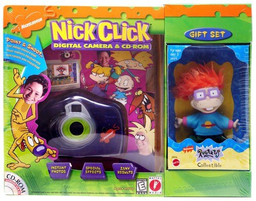 Nickelodeon Nick Click Digital Camera CD Rom Gift Set with Chuckie ...