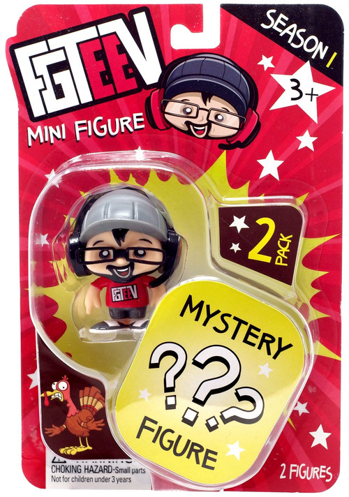FGTeeV Season 1 Duddy Mystery Action Figure 2-Pack Bonkers Toy Co. - ToyWiz