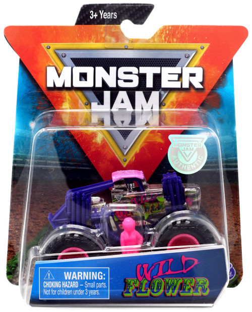 Monster Jam Wild Flower 164 Diecast Car Spin Master - ToyWiz