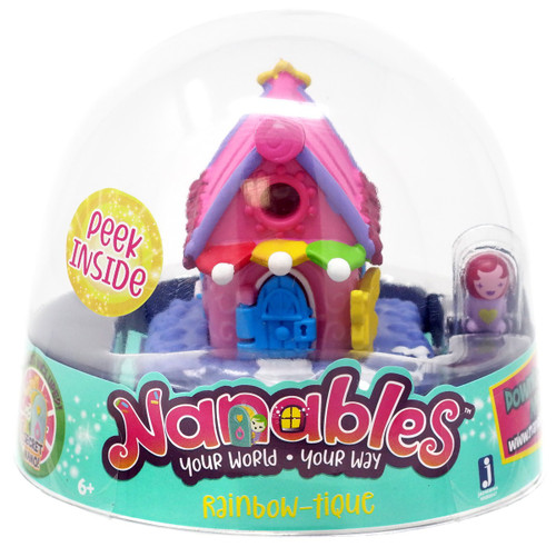 Nanables Rainbow-Tique .5 Mini Playset Jazwares - ToyWiz