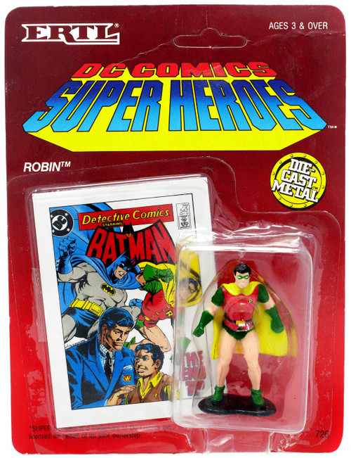 DC Super Heroes Robin Diecast Figurine ERTL - ToyWiz