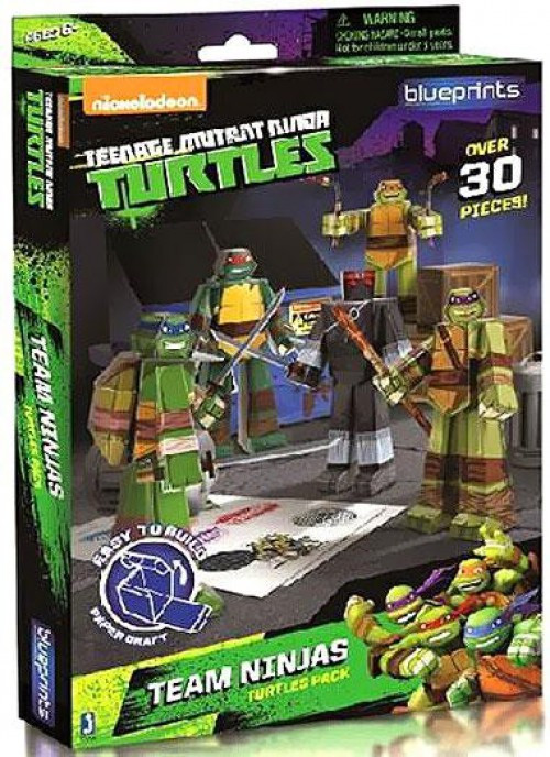 Teenage Mutant Ninja Turtles Nickelodeon Team Ninja Turtle Pack ...