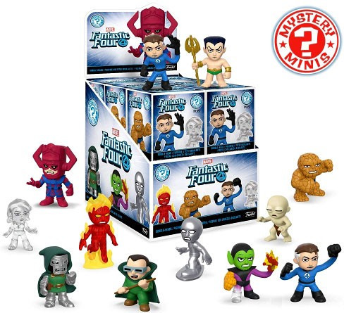 Funko Marvel Mystery Minis Fantastic Four Mystery Box 12 Packs - ToyWiz