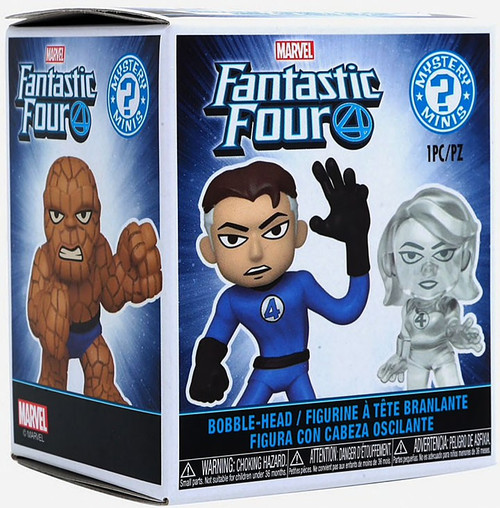 Funko Marvel Mystery Minis Fantastic Four Mystery Pack 1 RANDOM Figure ...