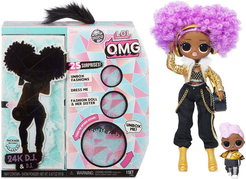LOL Surprise Winter Disco OMG 24K D.J. D.J. Fashion Doll MGA ...