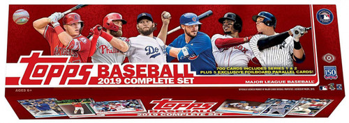 MLB Topps 2019 Baseball Trading Card HOBBY Set 700 Cards Plus 5 Bonus ...