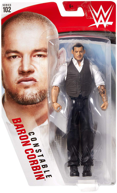WWE Wrestling Series 102 Baron Corbin 6 Action Figure Constable Mattel ...