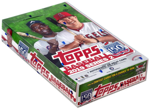 MLB Topps 2019 Series 2 Baseball Trading Card HOBBY Box 24 Packs, 1 ...