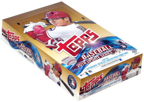 MLB Topps 2018 Update Baseball Trading Card HOBBY Box 36 Packs - ToyWiz