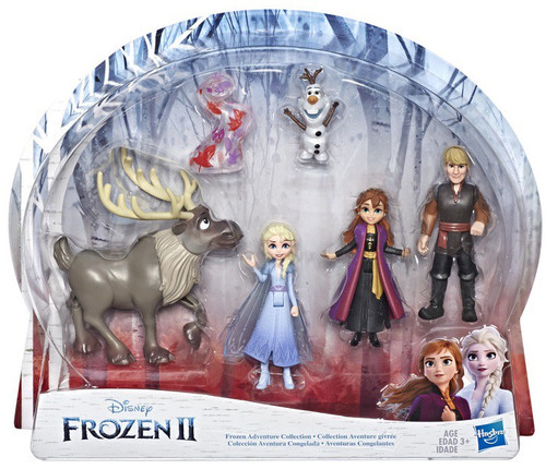 Disney Frozen 2 Frozen Adventure Collection 4 5-Pack Set Hasbro Toys ...