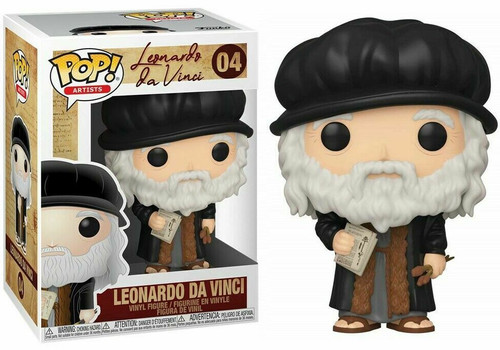 Funko POP Artists Leonardo da Vinci Vinyl Figure 04 - ToyWiz