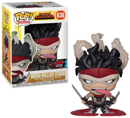 Funko My Hero Academia POP Animation Hero Killer Stain Exclusive Vinyl ...