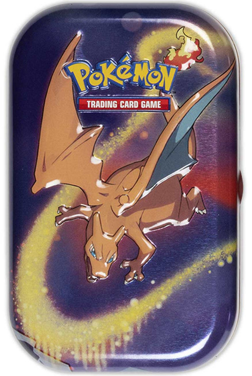 Pokemon Kanto Power Charizard Mini Tin Set 2 Booster Packs Coin Pokemon ...