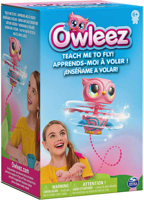 Owleez Owleez Electronic Pet Pink Spin Master - ToyWiz
