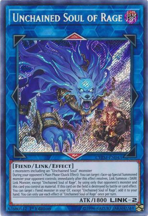 YuGiOh Trading Card Game Chaos Impact Single Card Secret Rare Unchained ...