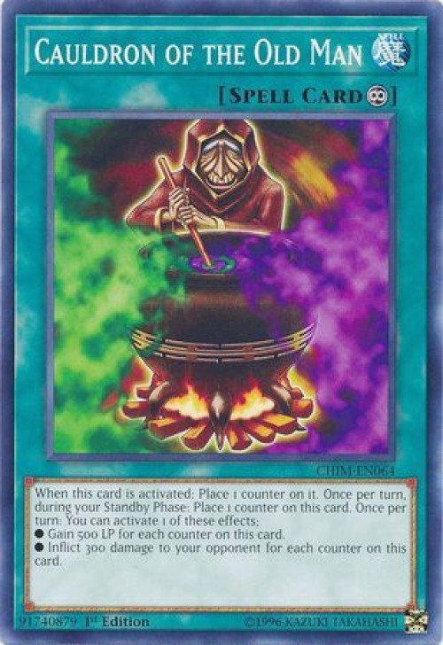 YuGiOh Trading Card Game Chaos Impact Single Card Common Cauldron of ...