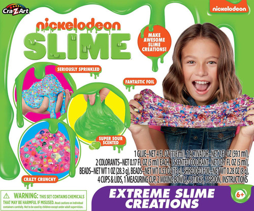 Nickelodeon Slime Extreme Slime Creations Kit Cra-Z-Art - ToyWiz