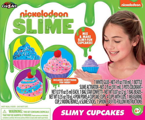 Nickelodeon Slime Slimy Cupcakes Kit Cra-Z-Art - ToyWiz