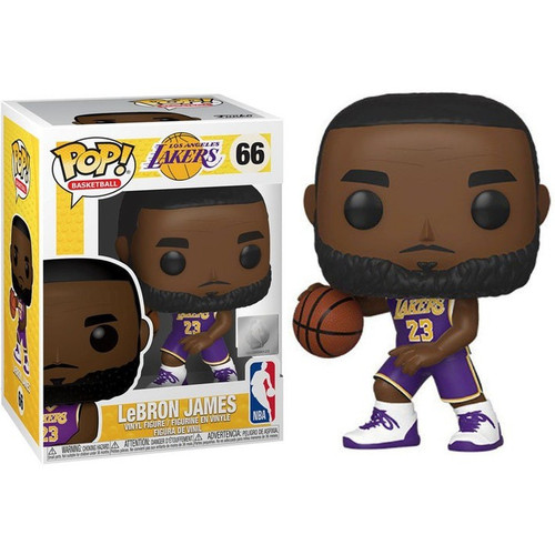 Funko NBA Los Angeles Lakers POP Basketball LeBron James Vinyl Figure ...