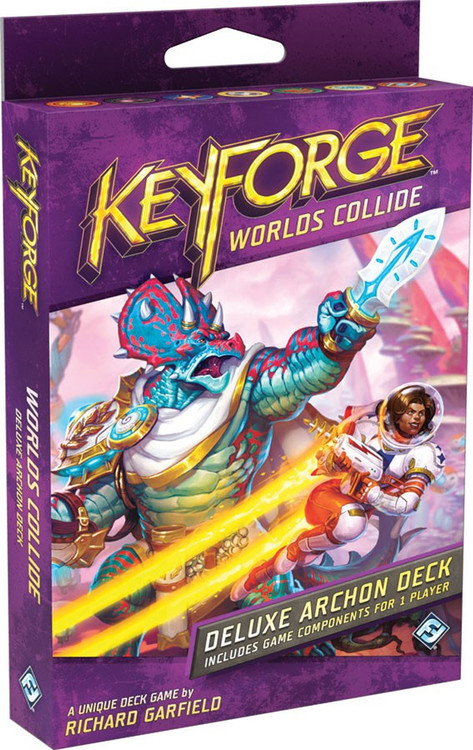 KeyForge Unique Deck Game Worlds Collide Deluxe Archon Deck Fantasy ...