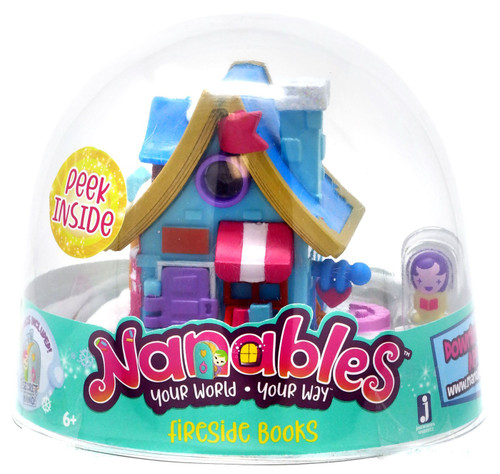 Nanables Fireside Books .5 Mini Playset Jazwares - ToyWiz