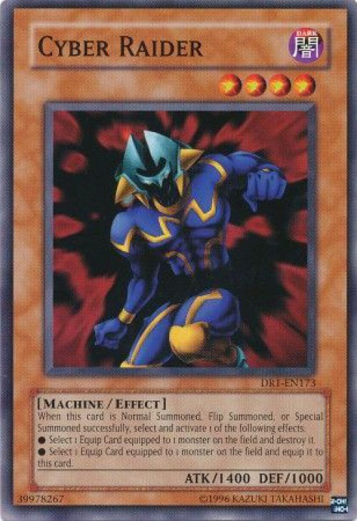 YuGiOh Dark Revelation 1 Single Card Common Cyber Raider DR1-EN173 - ToyWiz