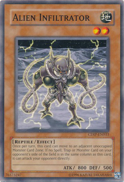 YuGiOh GX Trading Card Game Cyberdark Impact Single Card Common Alien ...