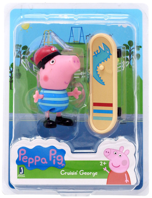 Peppa Pig Cruisin George Mini Figure Jazwares - ToyWiz