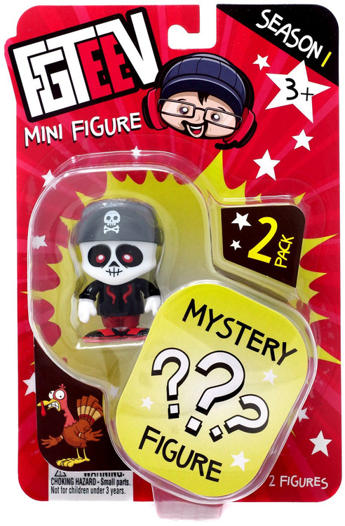 FGTeeV Season 1 Skinny Bonz Mystery Action Figure 2-Pack Bonkers Toy Co ...