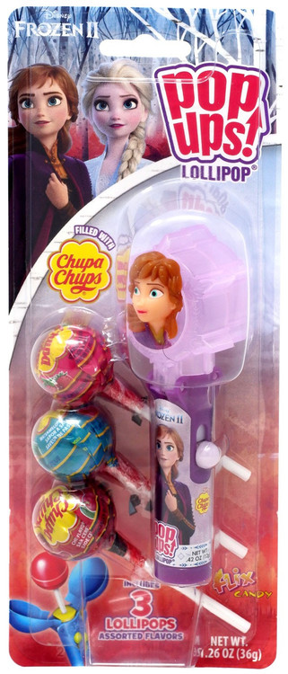 Disney Frozen 2 Pop Ups Lollipop Anna Imaginings Candy - ToyWiz