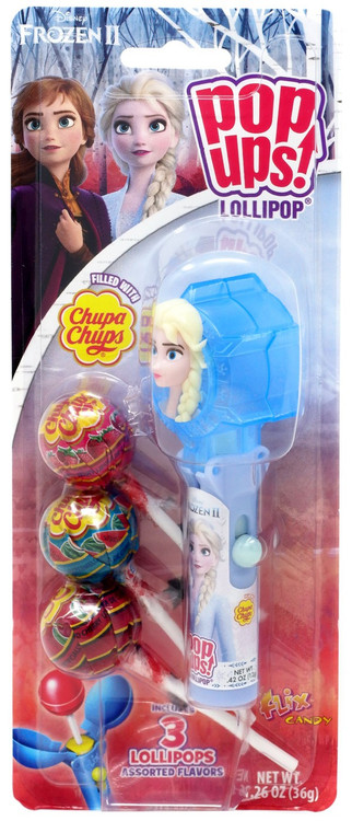 Disney Frozen 2 Pop Ups Lollipop Elsa Imaginings Candy - ToyWiz