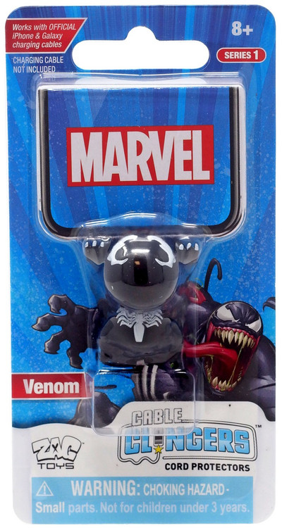 Marvel Cable Clingers Venom Cord Protector Zag Toys - ToyWiz