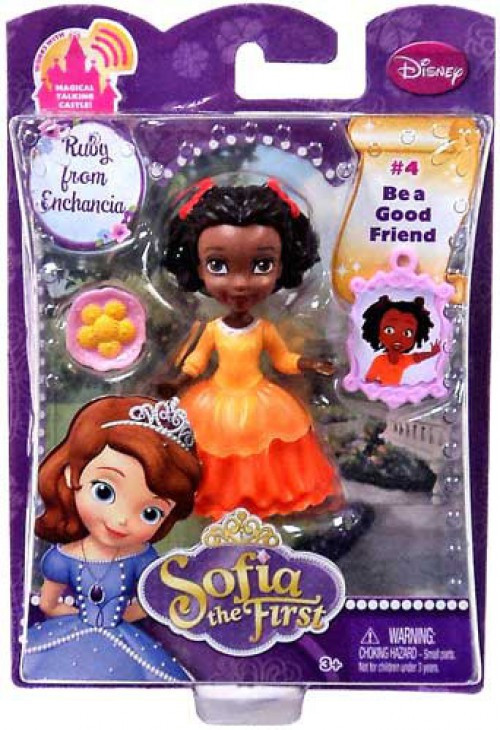 Disney Sofia the First Ruby from Enchancia 3 Figure 4 Damaged Package Mattel Toys - ToyWiz