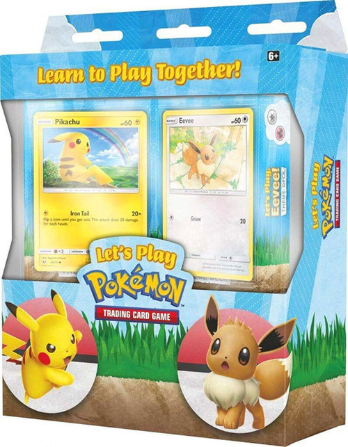 Pokemon Lets Play Theme Deck 2-Pack Learn to Play Together Pokemon USA ...