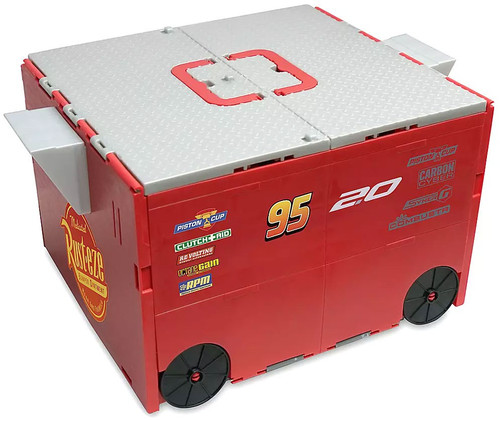 Disney Pixar Cars Cars 3 Racetrack Pit Stop Set Exclusive Playset - ToyWiz