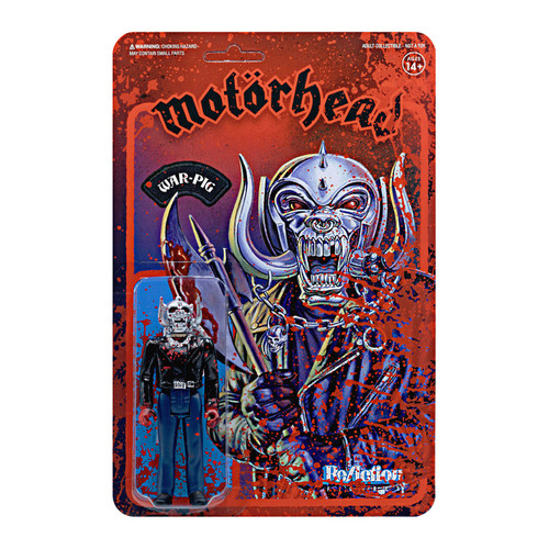 ReAction Motorhead War-Pig 3.75 Action Figure Bloody Super7 - ToyWiz